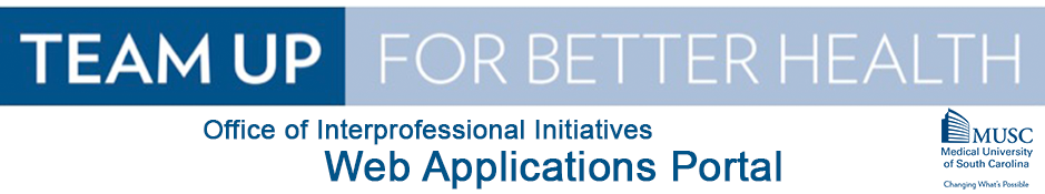 Welcome to the MUSC Office of Interprofessional Initiatives Web ...